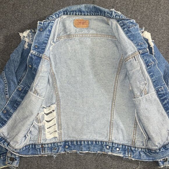 Levi's | Jackets & Coats | Kanye West Pablo Levis Jacket Tlop Tour ...